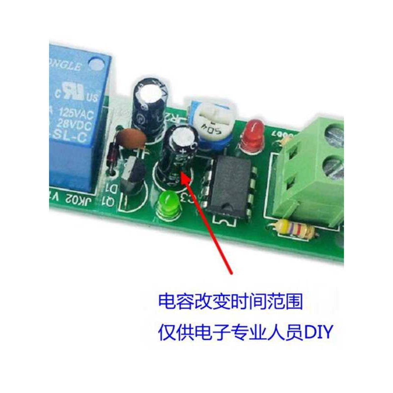 5V 12V 24V Monostable Module Power On Connect Timer Off Relay Delay ...