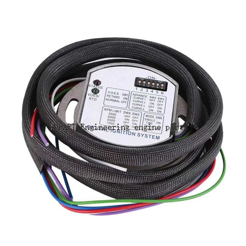 Programmable Motorcycle Single Fire Electronic Ignition Module For 53 ...