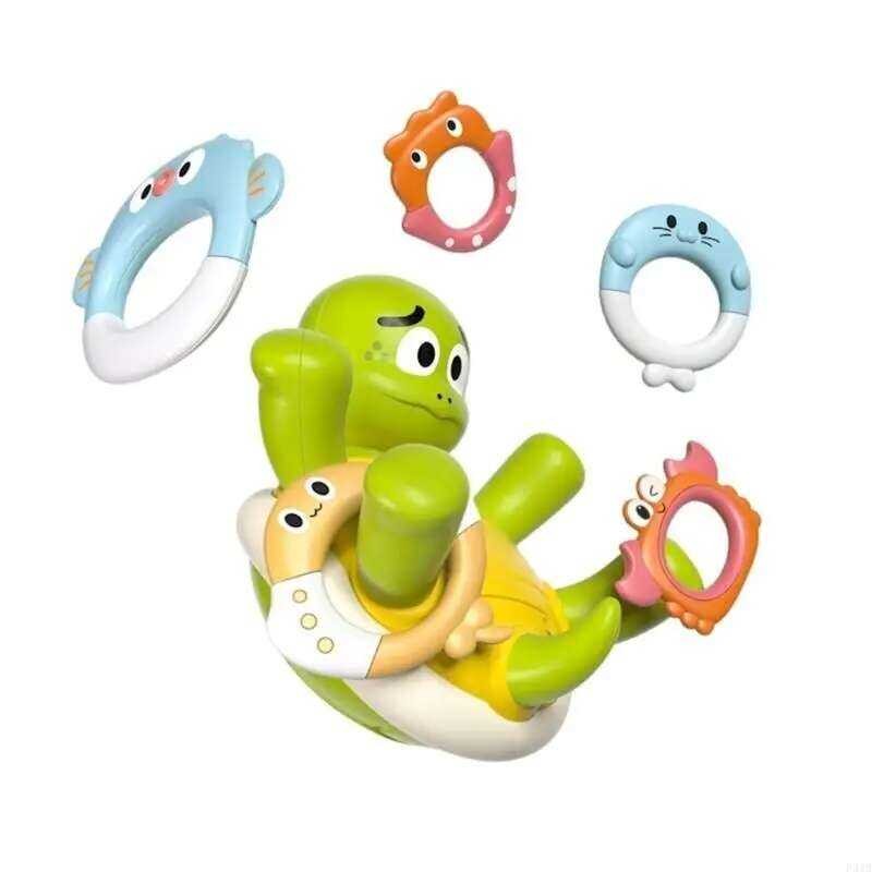Y Electric Tortoise Shower Toy Engages Baby Bath Time Water Ers P31b ...