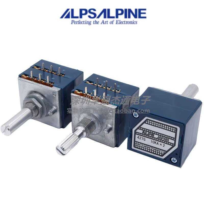 Original Japan ALPS RK27 Type Audiophile Dual Volume Potentiometer 25 ...