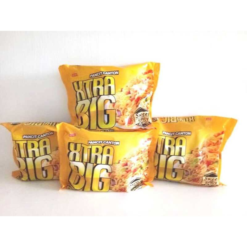PAYLESS Pancit Canton XTRA BIG Sweet And Spicy Flavor (12 X 130 Grams ...