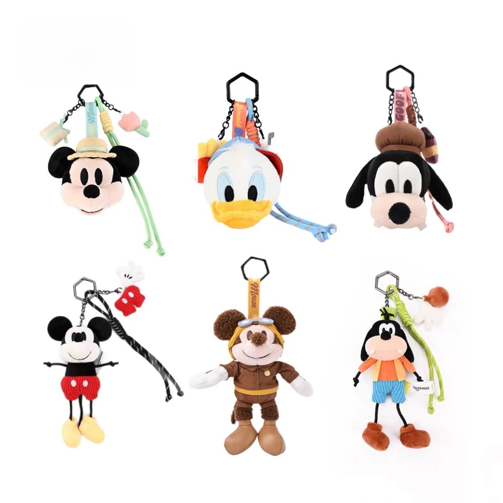 Goofy Duck Donald Mickey Plush Doll Pendant Giftgiving Keychain For ...