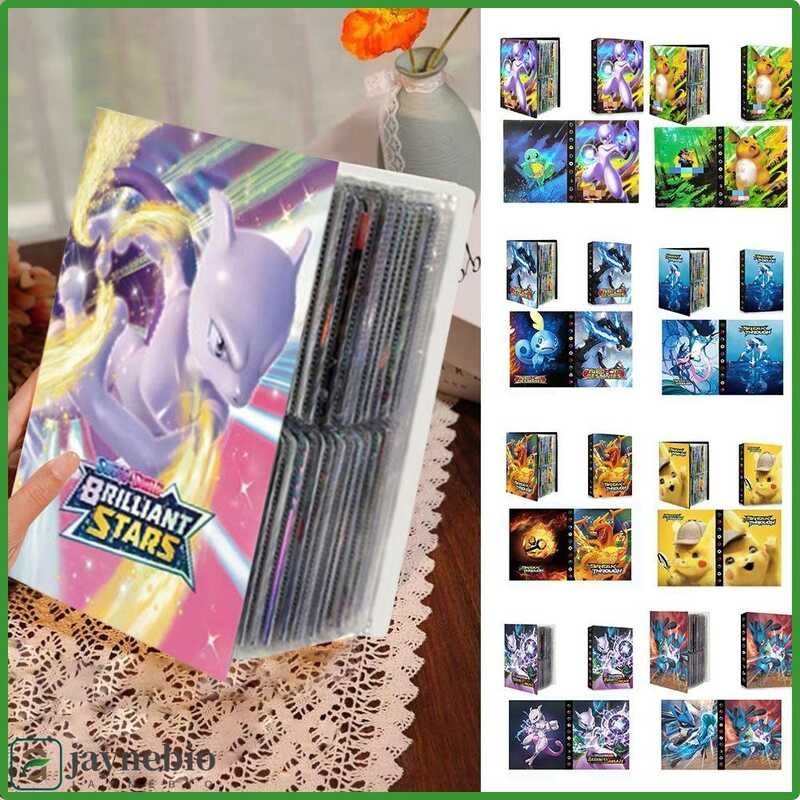 JAYNEBIO Anime Protector Card Book Cartoon VMAX GX EX Album Notebook ...