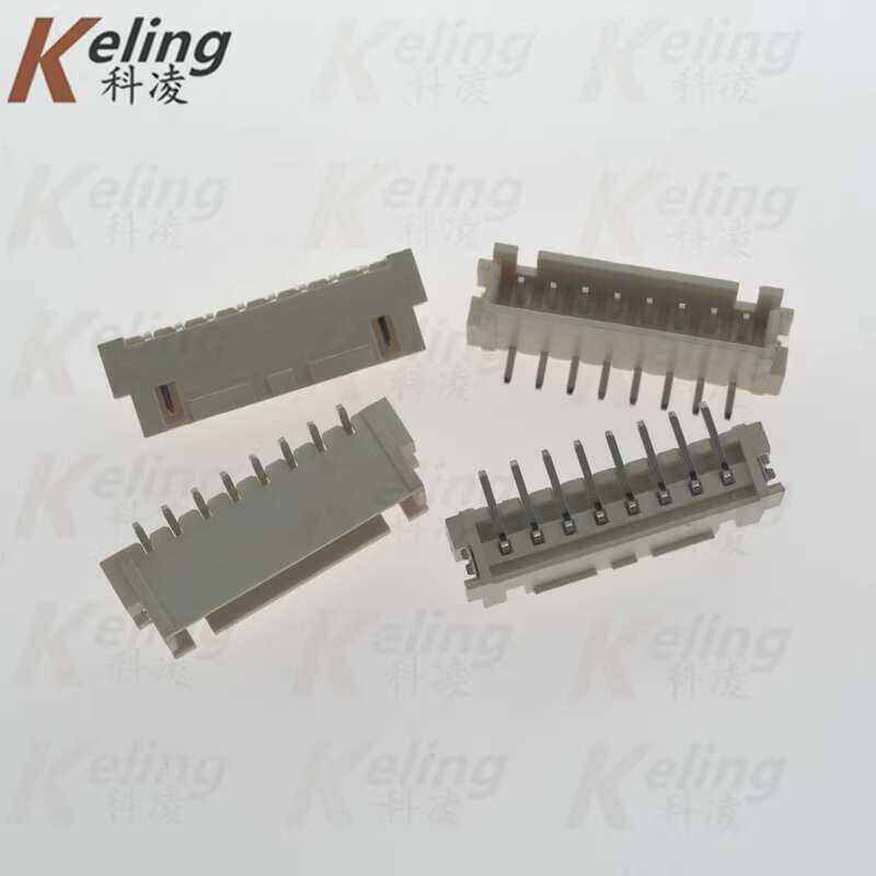 XH2.54 8-Pin Connector 8-Foot Ribbon Cable Socket 2.54MM 8A Vertical ...