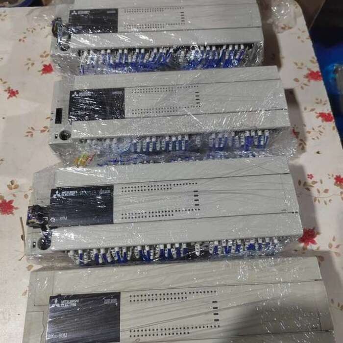 Inquiry Mitsubishi PLC FX3U-80MT/ES-A Actual Photo Shooting | Shopee ...