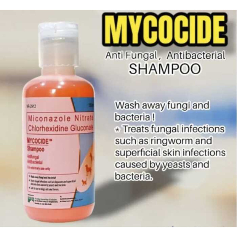Ae5 Mycocide Shampoo To Treat Fungi, Yeast, And Ringworm On Skins Of ...