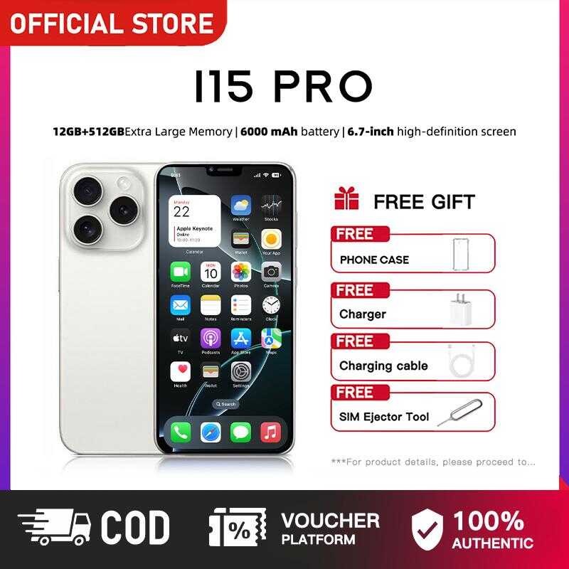 Brand New I15 Pro Smartphone 12Gb 512Gb 24Mp 58Mp Cp Shop Online Gaming ...
