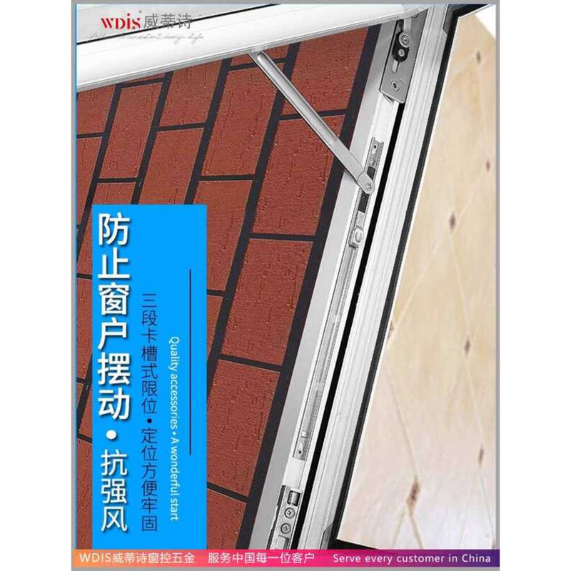 Three-Point Positioning Broken Bridge Aluminum Alloy Limiter Plastic ...