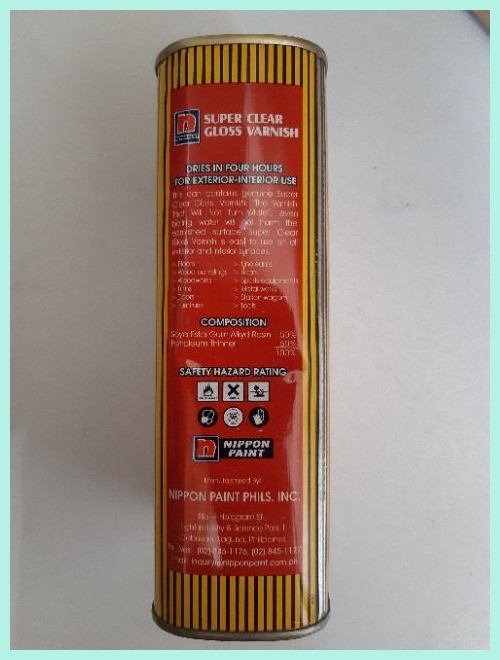 Valspar Clear Gloss Varnish Nippon Paint V'spar (per 1 liter) | Shopee ...