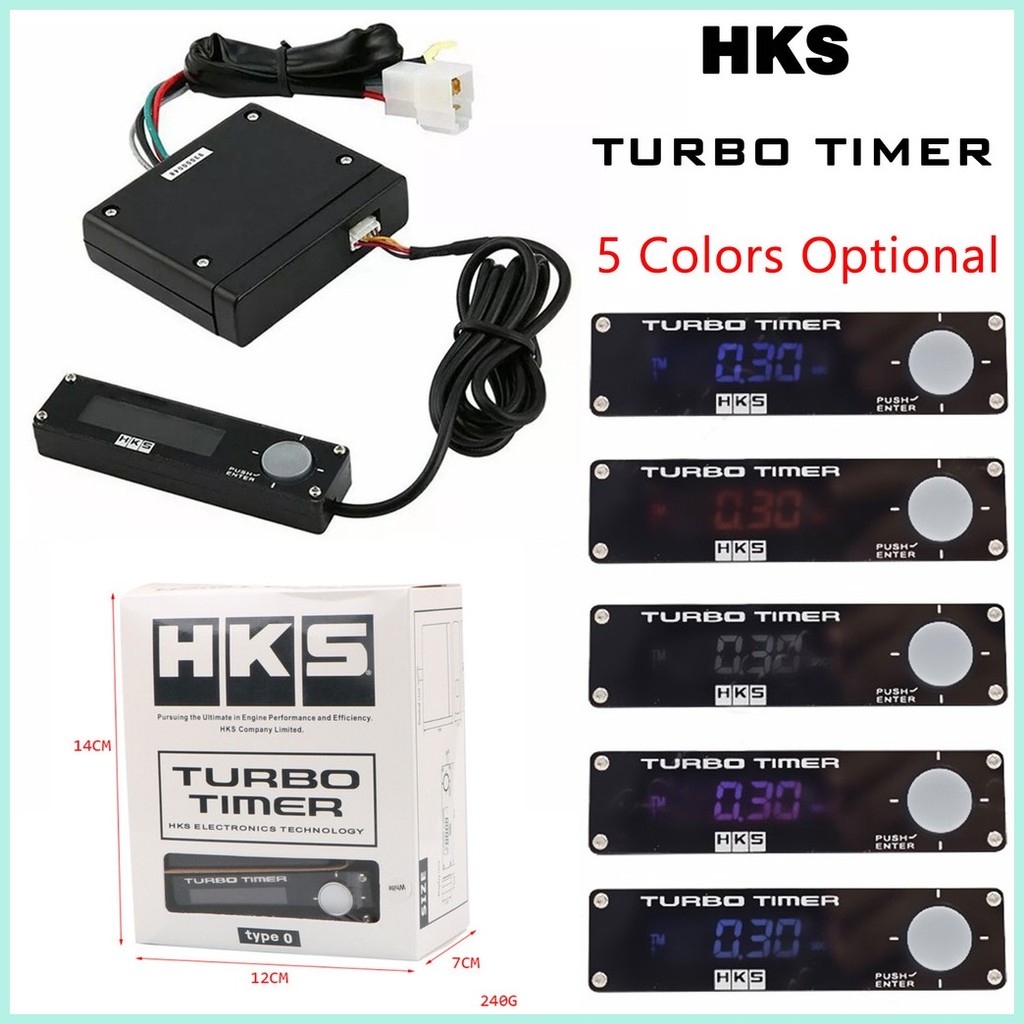 DC 12V Universal Turbo Timer For Car 5 in 1 HKS Car Turbo Timer Relay ...