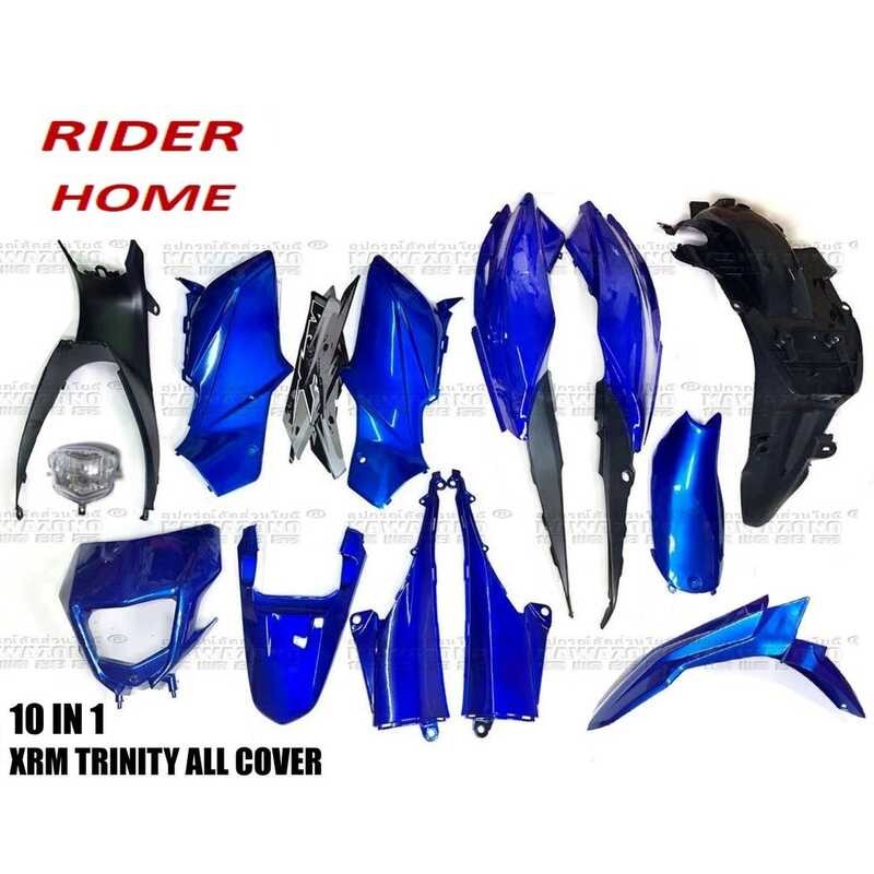 【Hot Sale】Motorcycle No.1 FULL BODY SET ALL COVER FOR XRM 125 11In1 ...