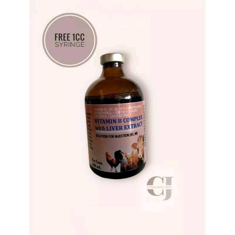 Vitamin B Complex With Liver Extract | 100Ml Stallion C6c | Shopee ...