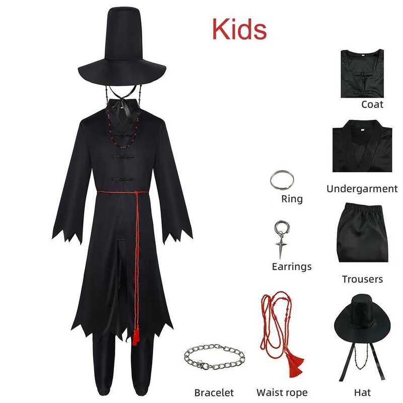 Xj Children Demon Hunters Sa Boys Cosplay Costume Halloween Girls Boys ...