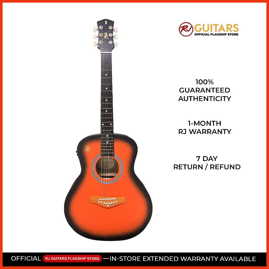 RJ Tru-wood Mini Acoustic Guitar | Shopee Philippines