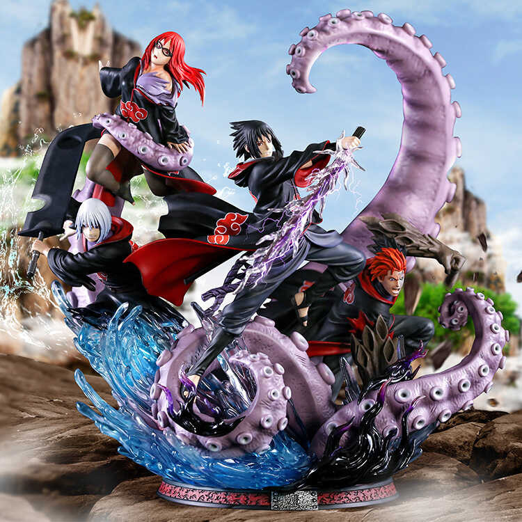 Naruto Figure GK UTS Akatsuki Team Sasuke Kisaragi Kaoru Figure Statue ...