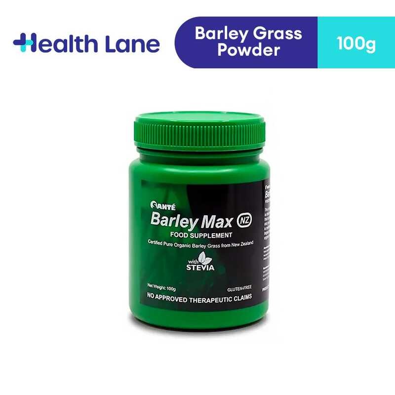 Sante Barley Max Powder 100G Canister With Stevia Organic Grass From ...