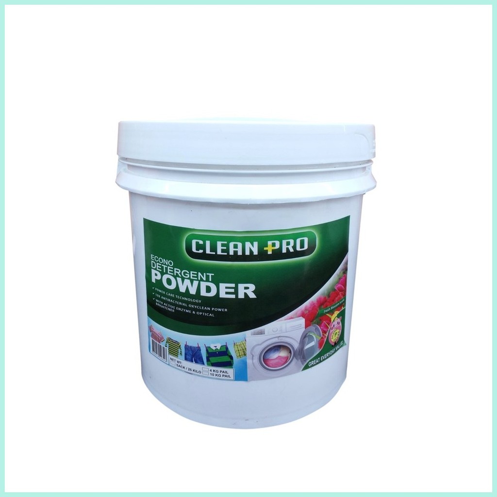 Clean Pro Econo Detergent Powder Fresh Blossom Scent 10KG | Shopee ...