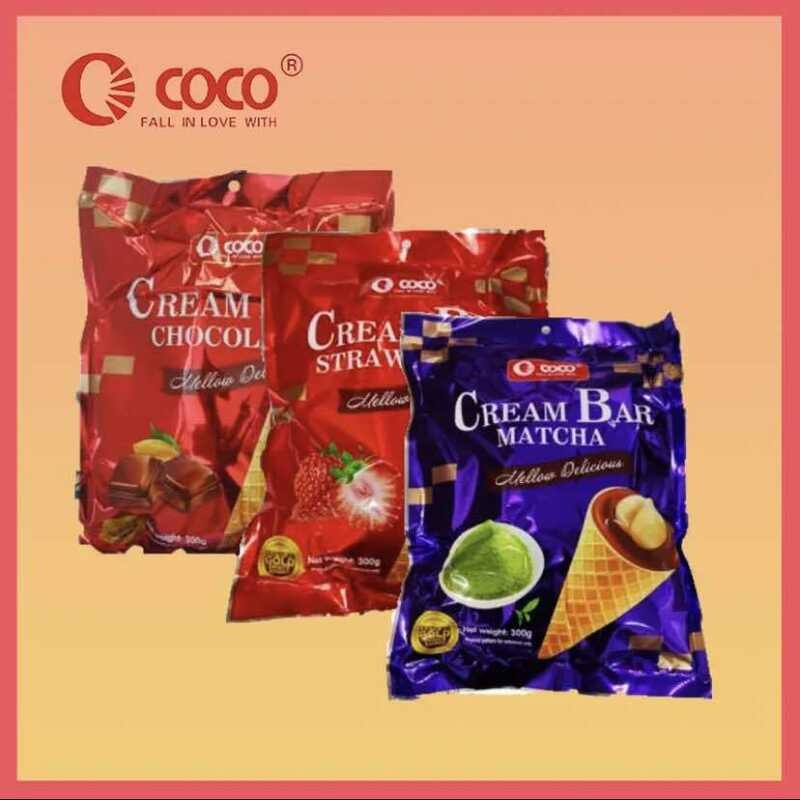 Best Seller Coco Creambar Blasting Strawberry Matcha Milk Ice Cream ...