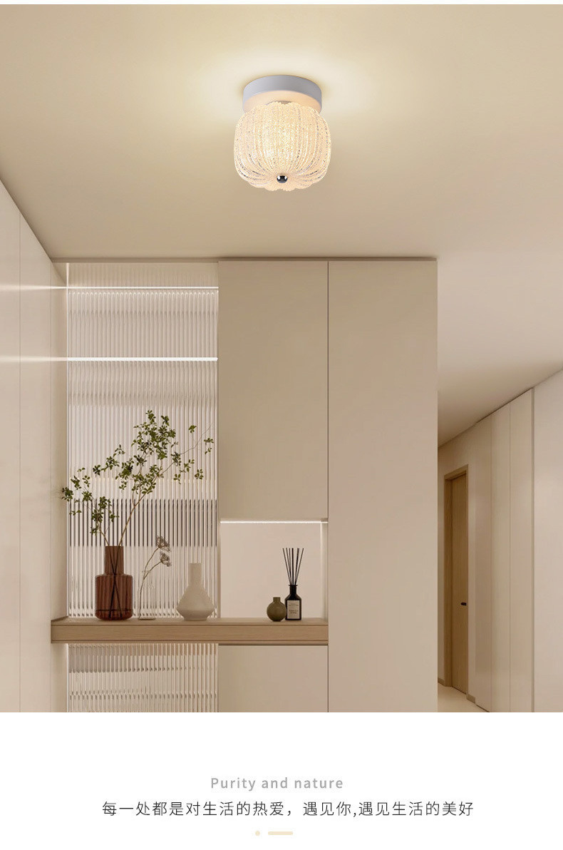 Light Luxury Entryway Light, Corridor Aisle Ceiling Lamp, Modern Simple ...