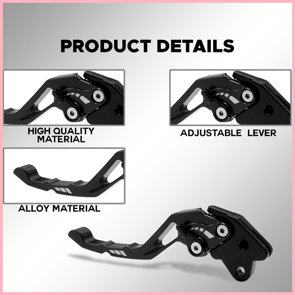 CLICK V2 / CLICK V3 COMBI CNC ALLOY BRAKE LEVER SET FOR HONDA CLICK V2 ...