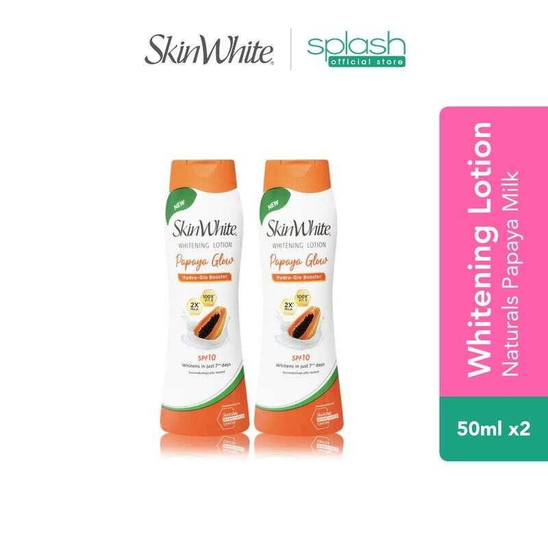 Skinwhite Whitening Lotion Natural Papaya Glow Spf10 Moisturizing For ...