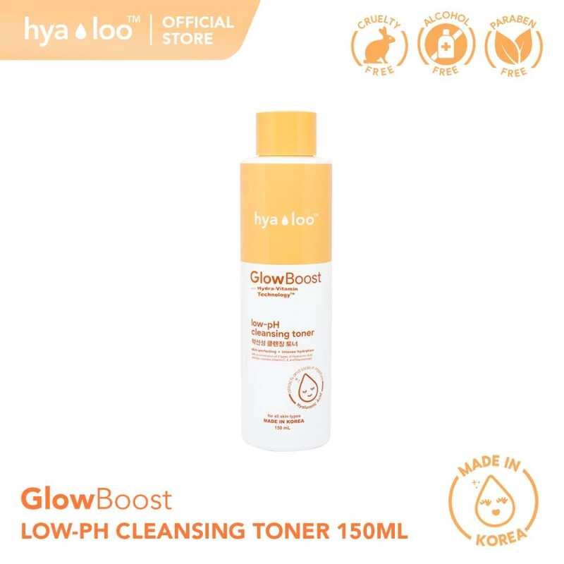 Hyaloo Glow Boost Low-Ph Cleansing Toner 150Ml | Shopee Philippines