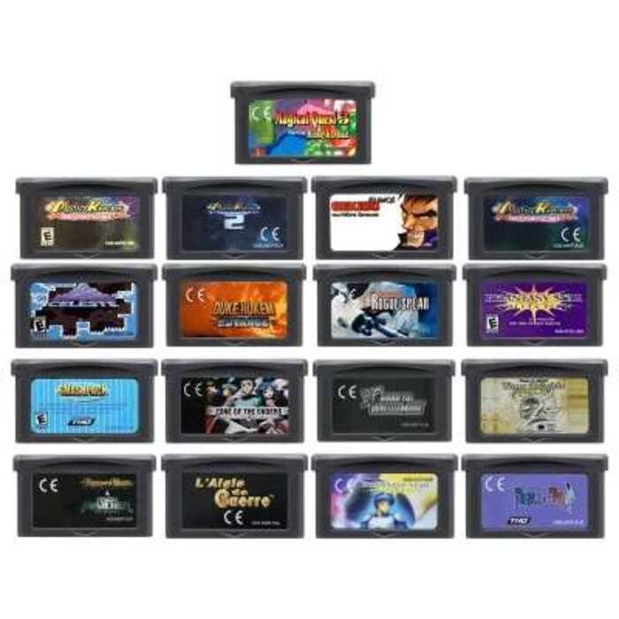 Y GBA 32 Bit Video Game Cartridge Console Card Phantasy Star Monster ...