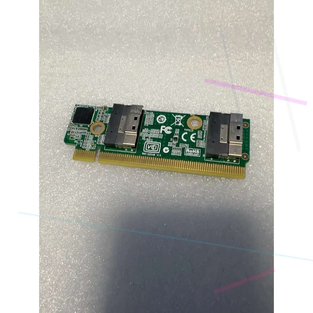 Graphics Card External Extension 1U PCIe4.0 16x/8x Full Speed Adapter ...