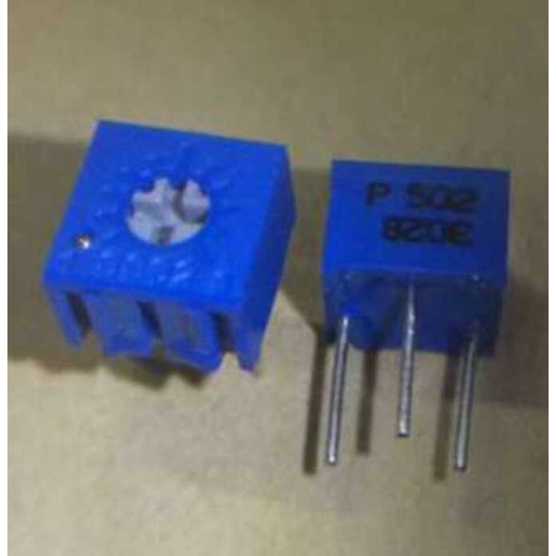 Brand new 3362P-504 500K Blue Potentiometer Adjustable Resistor ...