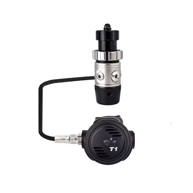 W YOKE & DIN Piston Type First Second Stage Scuba Diving Regulator Set ...