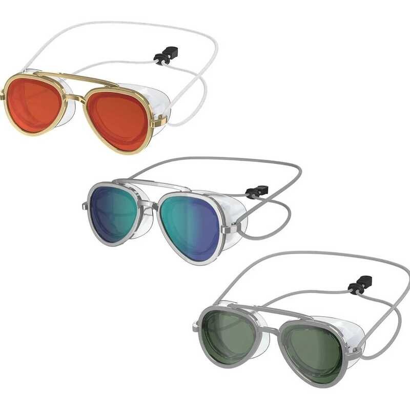 W Anti-Fog Goggle Adjustable Retro Professional Full Angle Goggles For ...
