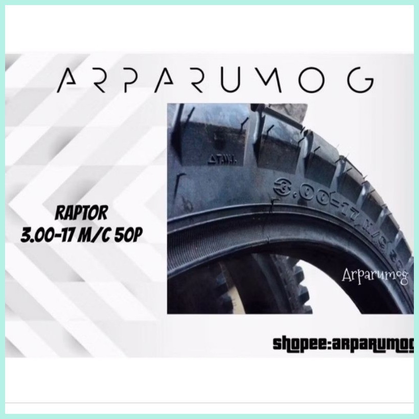 LEO Raptor Dual Sport Tires | High-Traction 6 Ply Tubetype Rim 17 / 18 ...