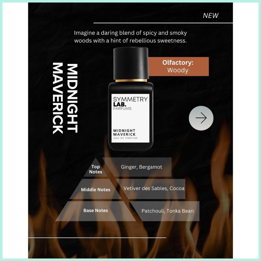 Midnight Maverick Eau De Parfum by Symmetry Lab Parfums | Shopee ...