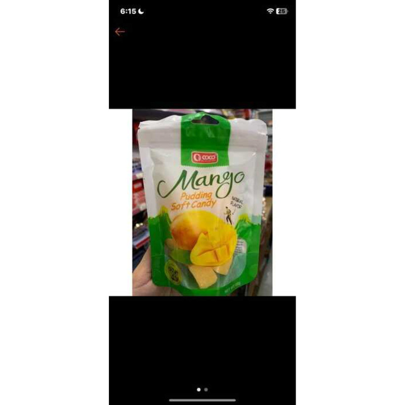 Coco Mango Pudding Soft Candy Natural Flavor 100G Cee 386 | Shopee ...