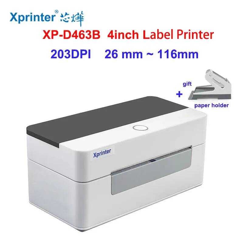 Xprinter 4Inch Thermal Label XP-D463B/D362B Barcode Sticker Printer for ...
