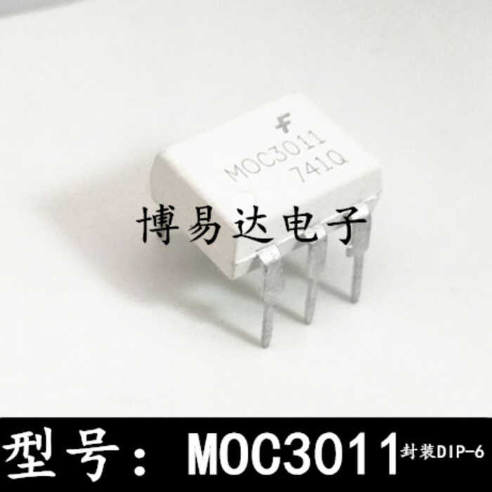 MOC3011 MOC3011SR2M MOC3010 DIP-6 Direct Plug Optocoupler SCR Driver ...
