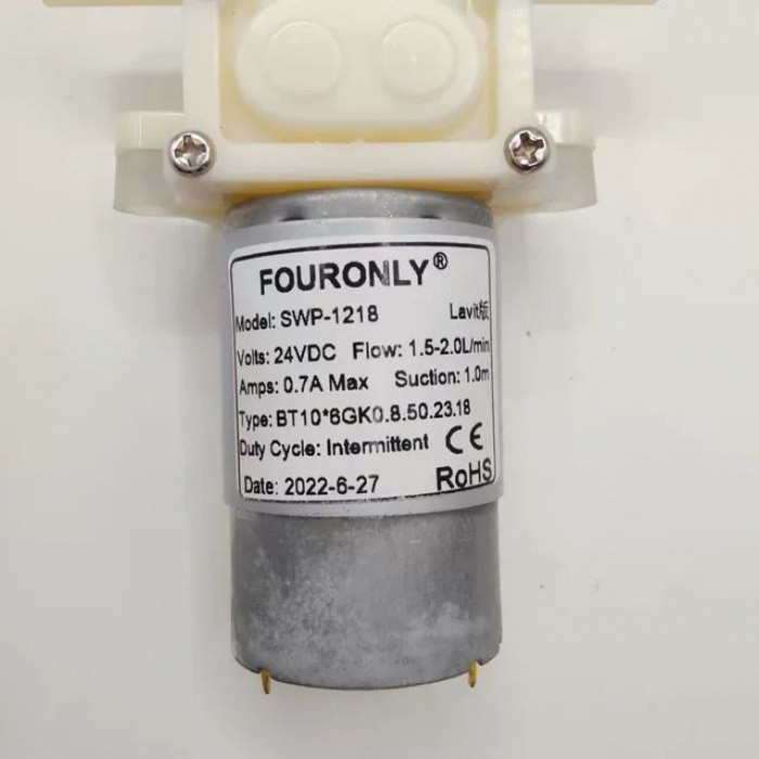 555 24V Diaphragm Pump Water Purifier Ice Maker Water Pump Flow Rate 2L ...