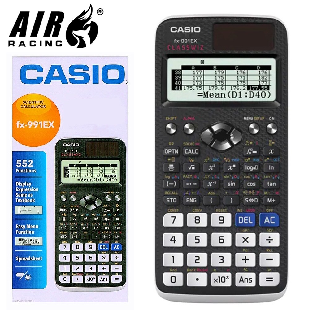 Casio FX-991EX FX991ex FX 991ex Scientific Calculator Classwiz ...