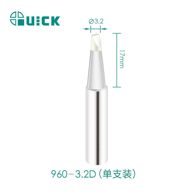 QUICK 960 Series Iron 960-3.2D Suitable for 936 Soldering Station Use ...