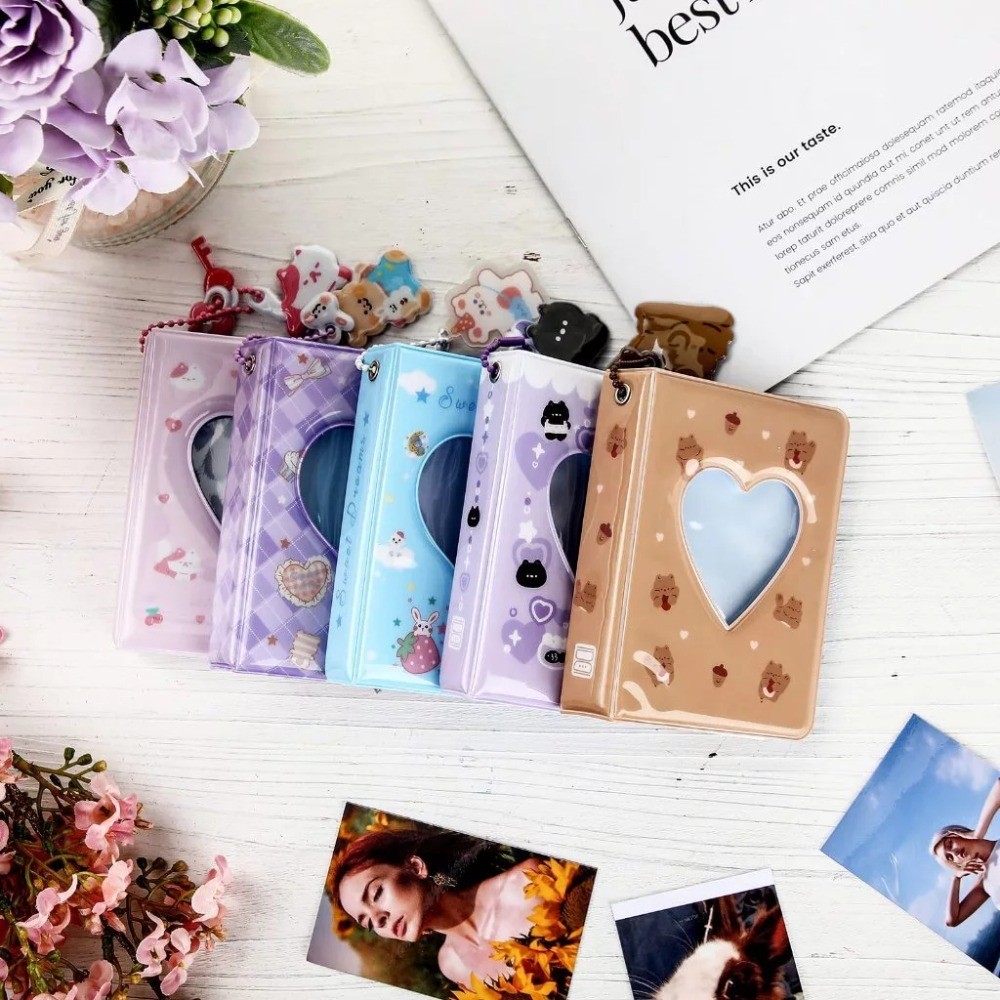 36 Pocket 3-inch Album PVC Material Ins Korean Kpop Idol Photo Card ...