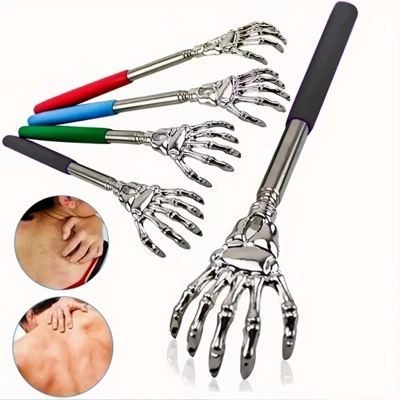 Stainless Steel Hand Back Massager Durable Portable Telescopic Back ...