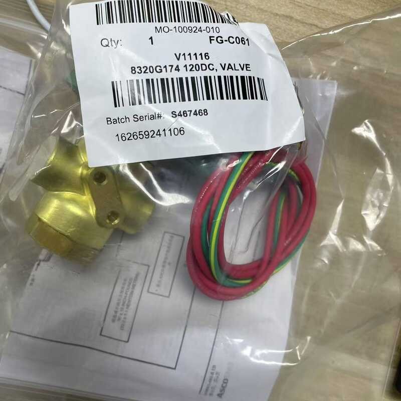 8320G174 120DC, American ASCO solenoid valve, 1/4'NPT thread | Shopee ...