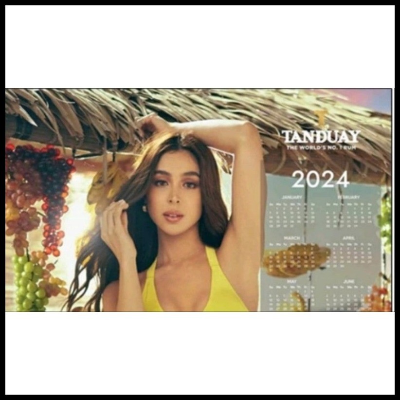 Tanduay 2024 Calendar - Julia Barretto | Shopee Philippines