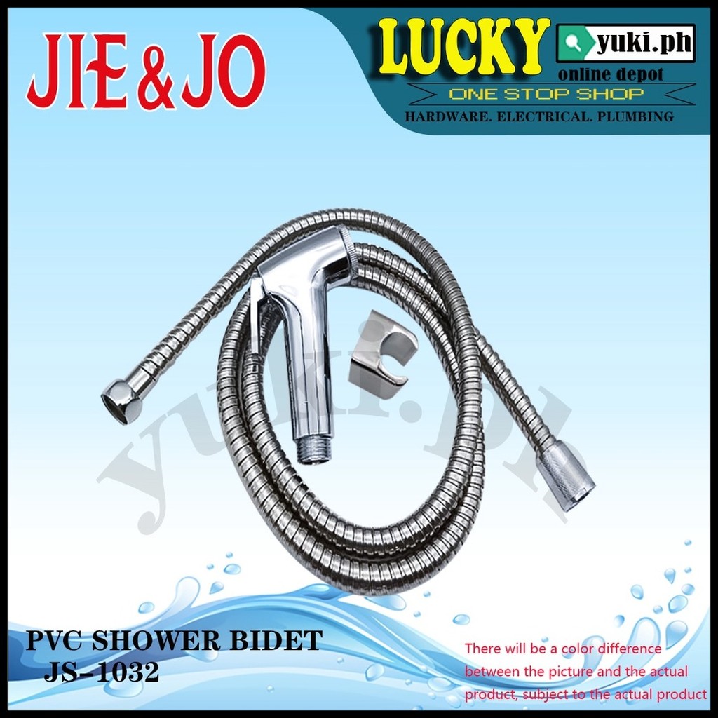 JS-1032 PVC SHOWER BIDET 1.2M HOSE ( JIE & JO ) | Shopee Philippines