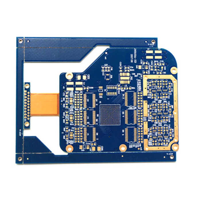 Double-Sided Multi-Layer FPC Rigid-Flex PCB Blind Buried Hole HDI ...