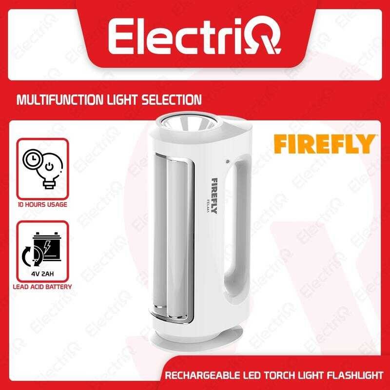 Electriq L Firefly Rechargeable LED Torch Flashlight Flash Light Fel441 ...