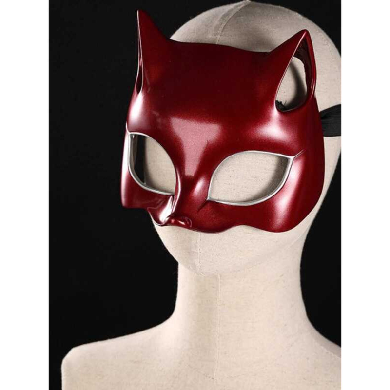 Persona 5 Persona5 Takamaki Kyoko Catwoman Masquerade Half Face Mask ...