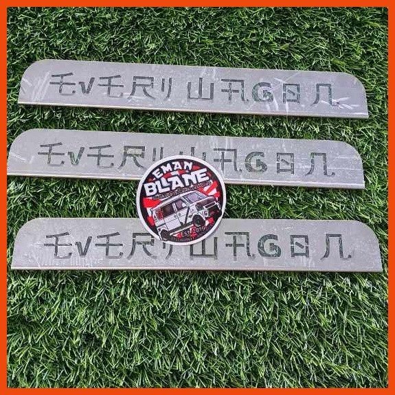 3RD BREAK LIGHT Stainless Chrome for Suzuki Multicab Transformer Van ...