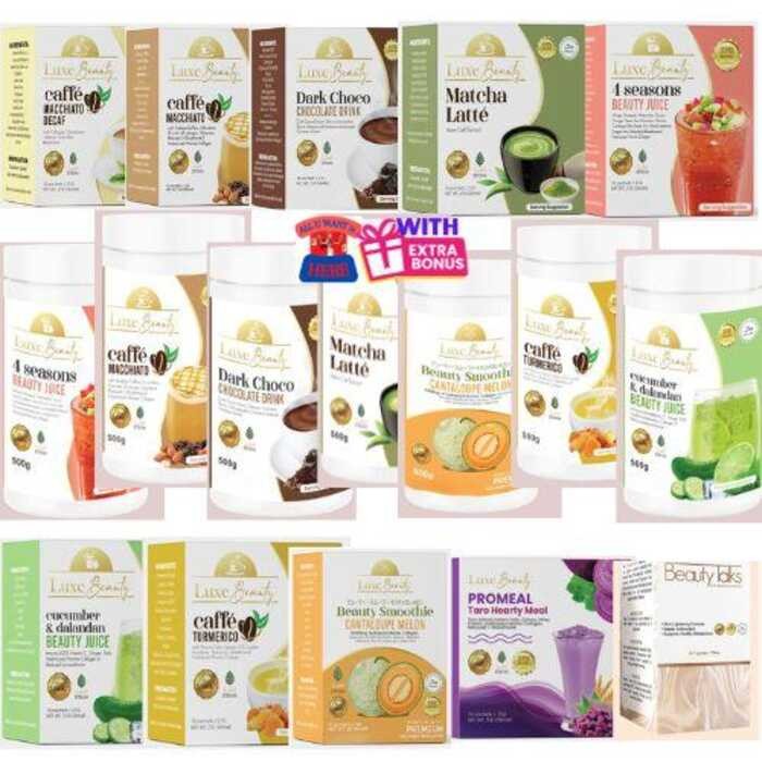 LUXEBEAUTY HALF KILO AND BOXES DRINKS ALL FLAVORS By Anna Magkawas ...