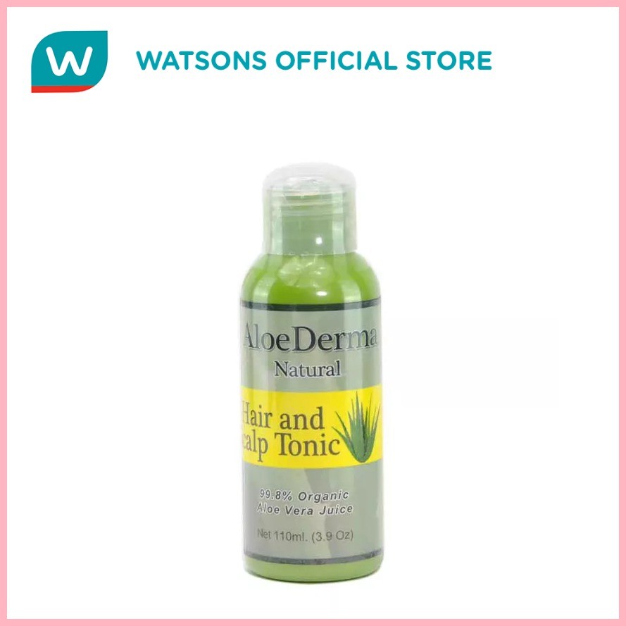 ALOEDERMA Natural Hair And Scalp Tonic 110ml | Shopee Philippines